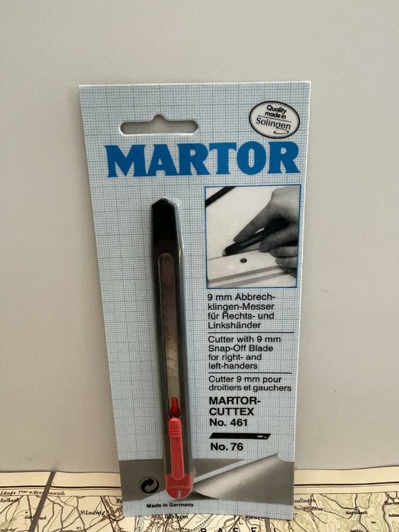 10x MARTOR SOLINGEN ABBRECHKLINGEN - MESSER (Neu und originalverpackt ...