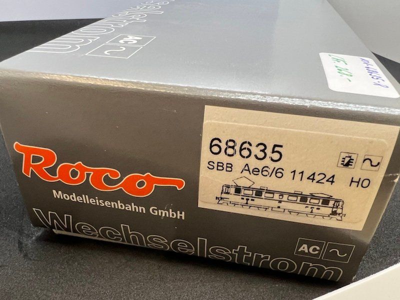 Roco 68635 Elektrolok Ae 6/6 SBB AC Spur H0 Digital (Neu und ...
