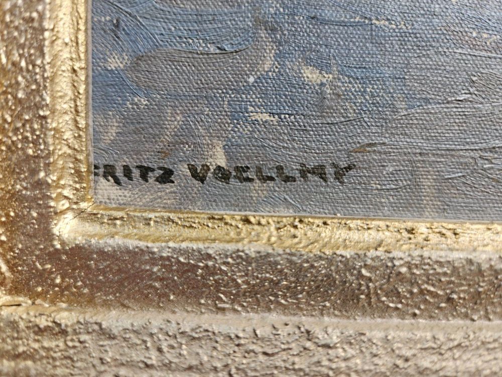 Fritz Voellmy (1863 - 1939) „Boote in Rapallo“ Liguria (Gebraucht) in Wisen SO für CHF 180 – mit ...