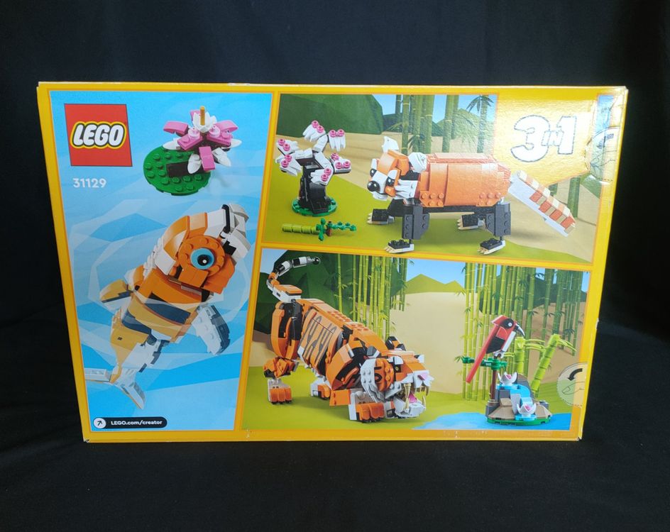 Lego Creator 31129 Majestätischer Tiger Panda Fisch | Kaufen auf Ricardo