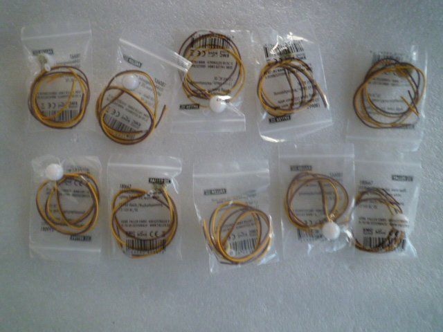 Set 10 Stk Faller 180667 LED Beleuchtungssockel Warm weiss (Neu und ...