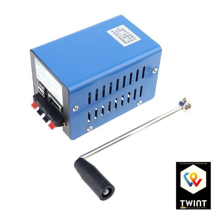 Dynamo Notfall Stromgenerator mit USB | Kaufen auf Ricardo