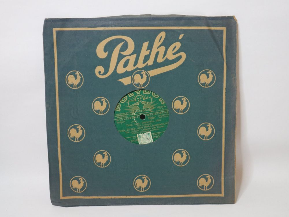 Schellack The Polydor Orchestra Trink trink Brüderlein trink (Gebraucht ...