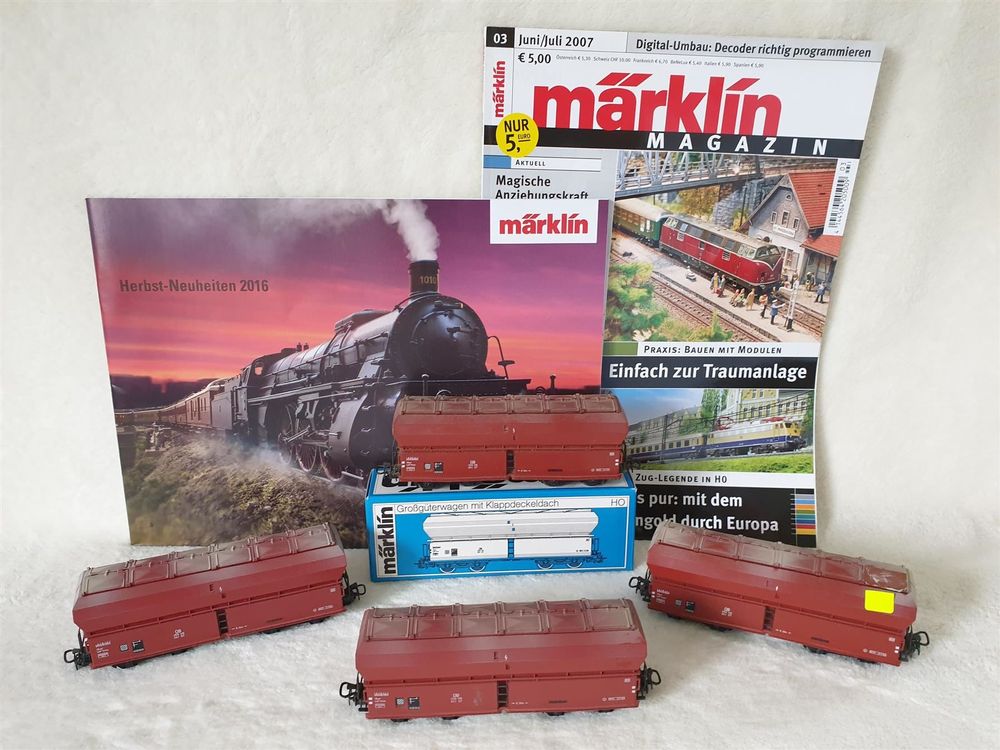 Märklin H0/WS 4x4626 Grossgüterwagen Kla | Kaufen auf Ricardo
