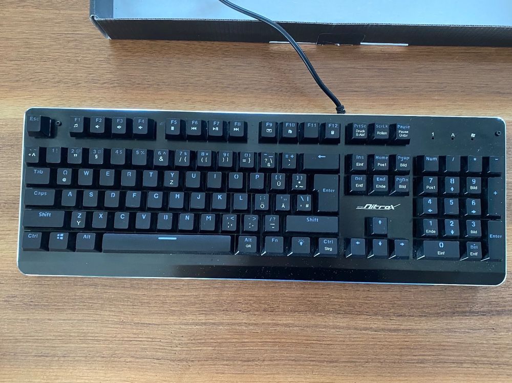 Gaming Tastatur Nitrox (Gebraucht) in Bonstetten für CHF 3 – mit ...