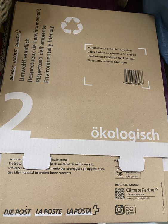 7X Post Karton (Neu und originalverpackt) in Bern für CHF 10 – mit ...