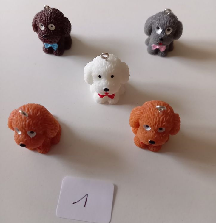 5 Stk.Hunde Anhänger (Neu (gemäss Beschreibung)) in Zizers für CHF 3 – mit Lieferung auf Ricardo ...