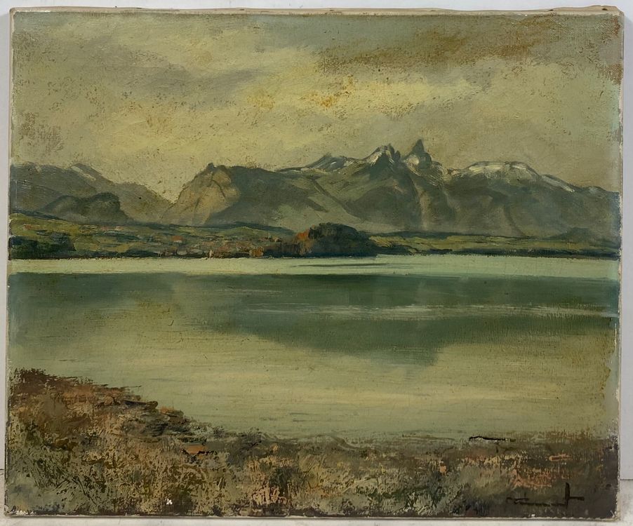 Max CLÉMENT (1912-1995) Landschaft Gemälde Signiert (Gebraucht) in für ...