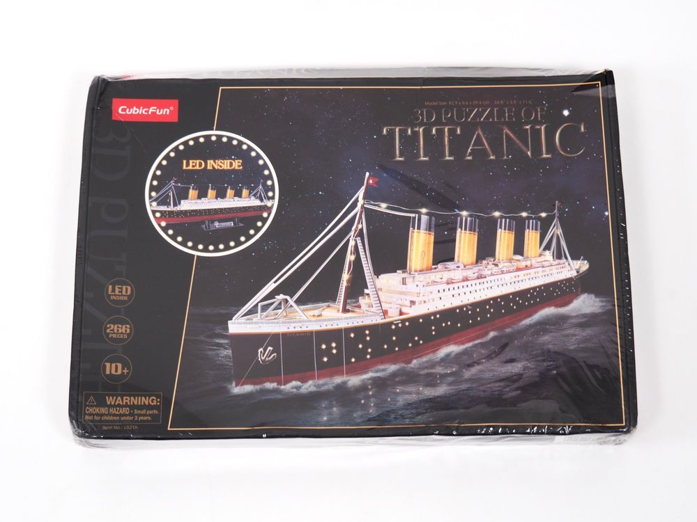 CUBICFUN 3D Puzzle der Titanic (24092243) (Neu und originalverpackt) in Zürich für CHF 13 – mit ...