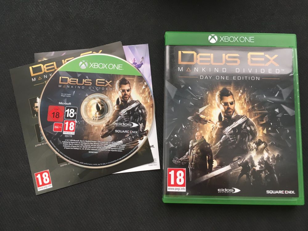 Deus Ex: Mankind Divided für Xbox One (Gebraucht) in St.Gallen für CHF ...