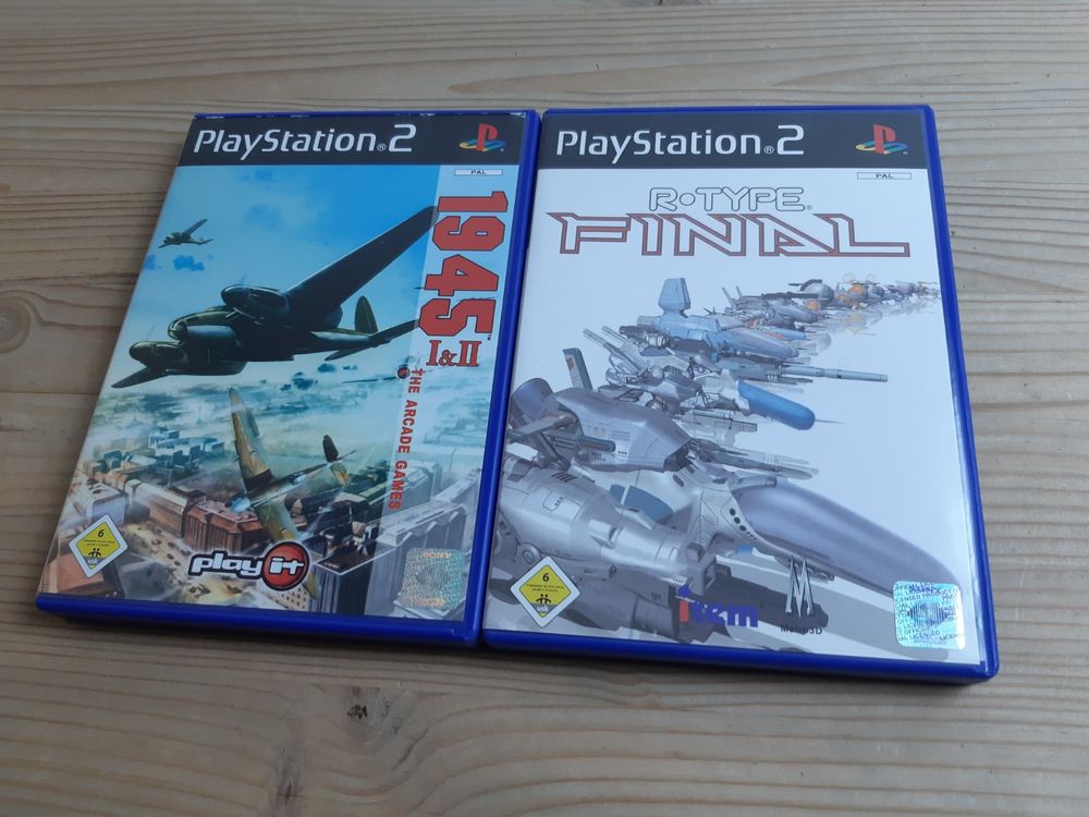 R-Type Final + 1945 I & II - 2 PS2 Shmup Games | Kaufen auf Ricardo