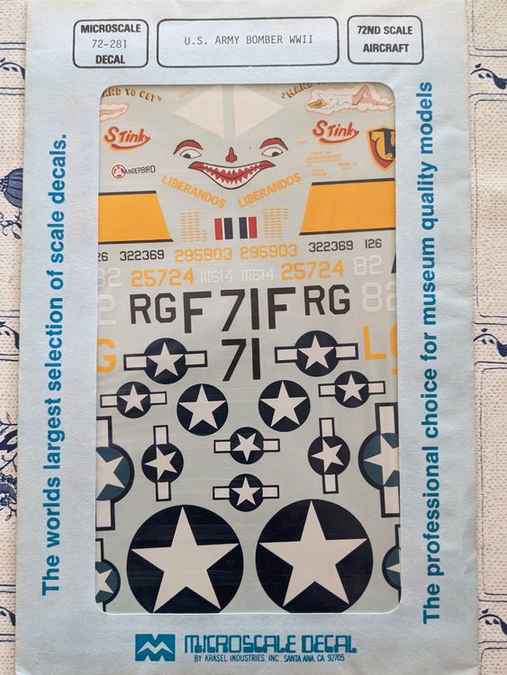 Microscale Decals US Army Bombers WK II # 2 | Kaufen auf Ricardo