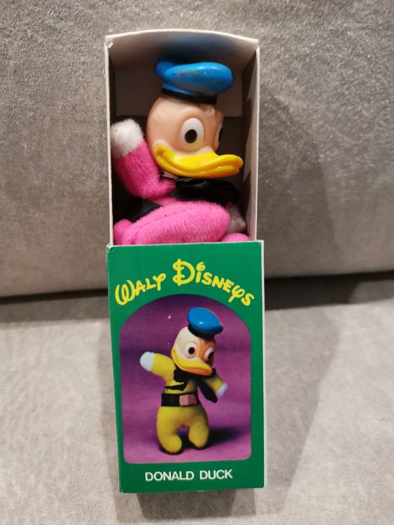 Walt Disneys Donald Duck Miniatur-Figur im Original Karton (Neu und ...