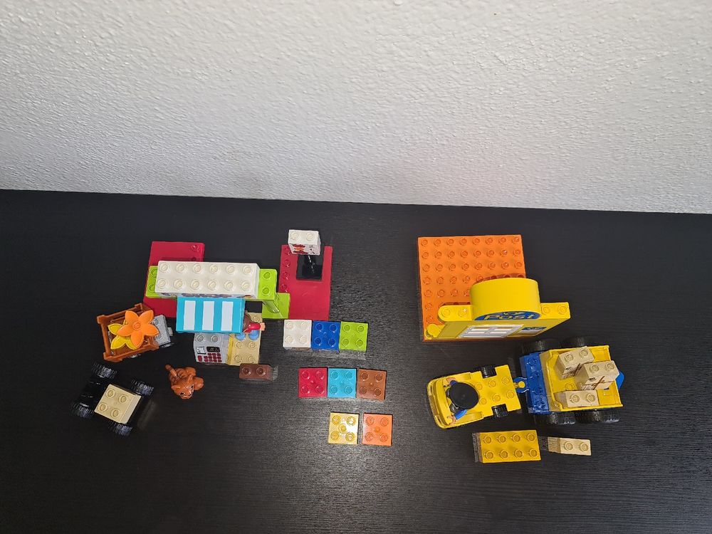 Lego Duplo Post und Einkaufsladen mit viel Zubehör und Auto (Neu ...