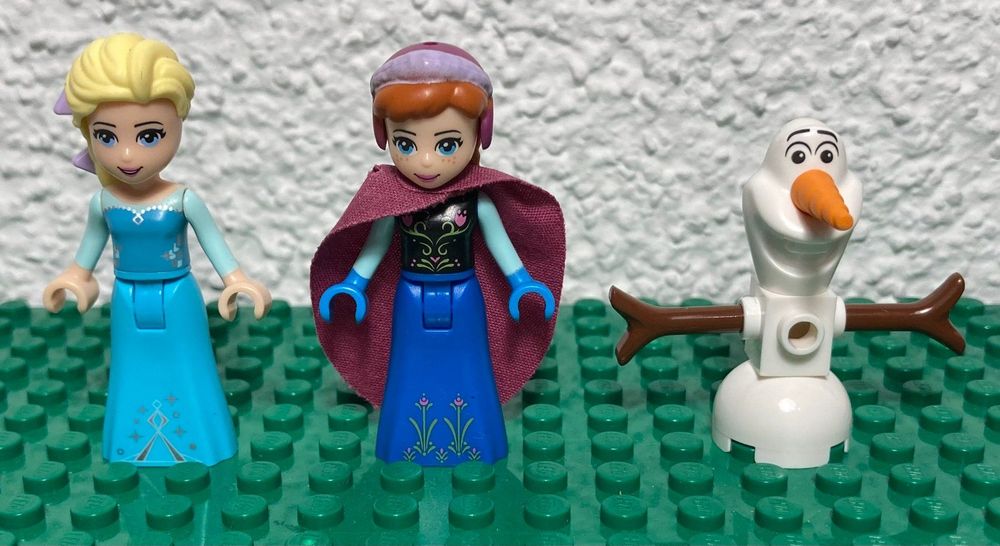 Lego Elsa, Anna und Olaf Minifiguren aus Set 41062 (Gebraucht) in ...