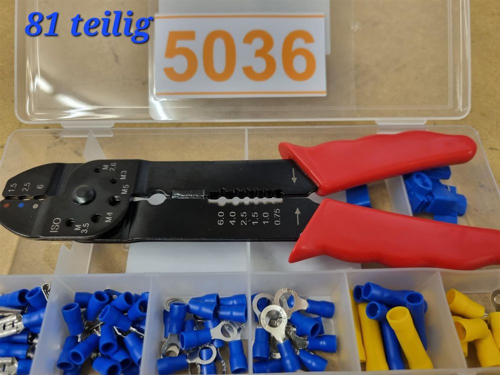 81 tlg. Grosses Werkzeugset Elektro (Neu und originalverpackt) in Wolfhalden für CHF 8 – mit ...