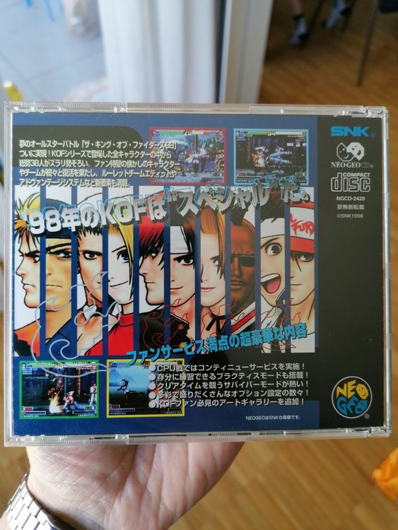 KOF 98 King of Fighters 98 Neo Geo CD Japan (Gebraucht) in Regensdorf ...