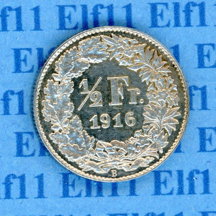 CHF___0.50 1916 stgl * nigelnagelneu! 50 Rappen (Neu (gemäss Beschreibung)) in Widnau für CHF ...