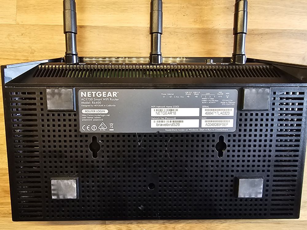 Netgear R6400 AC1750 Smart WiFi Router (Gebraucht) in Grellingen für ...