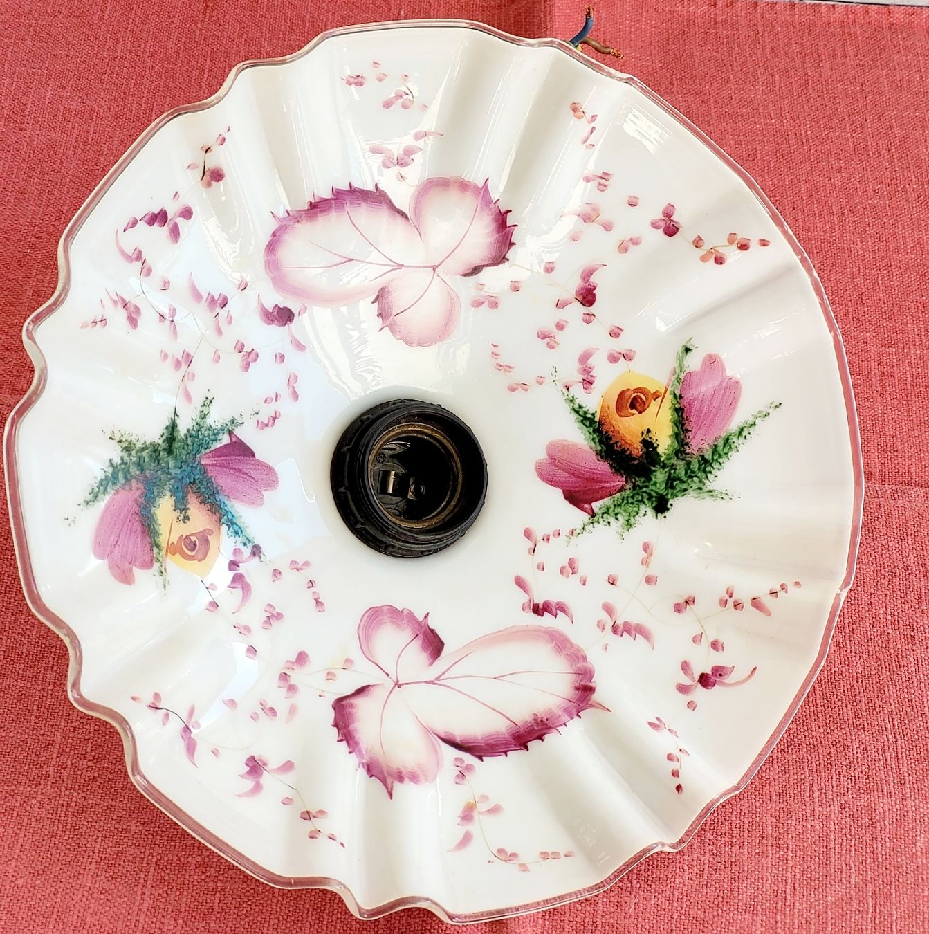 🌸 Antike, schöne Deckenlampe Jugendstil Glas (Gebraucht) in Buttikon SZ ...