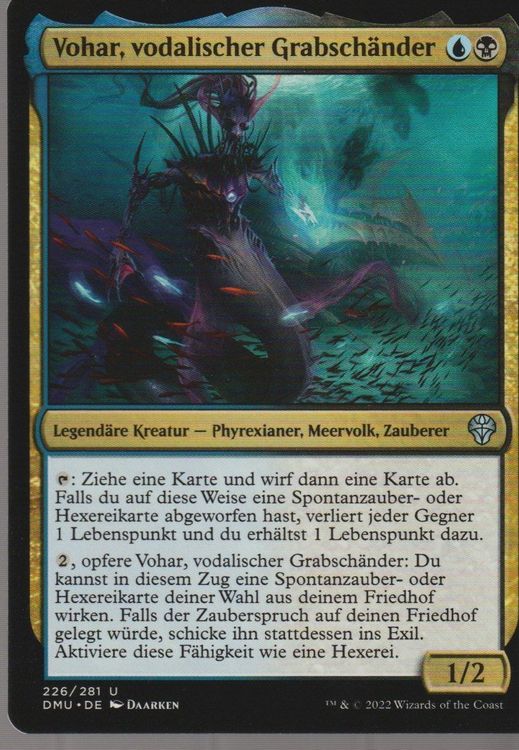 TCG Magic The Gathering MTG DMU 226 Vohar, vodalischer Grabs (Neu ...
