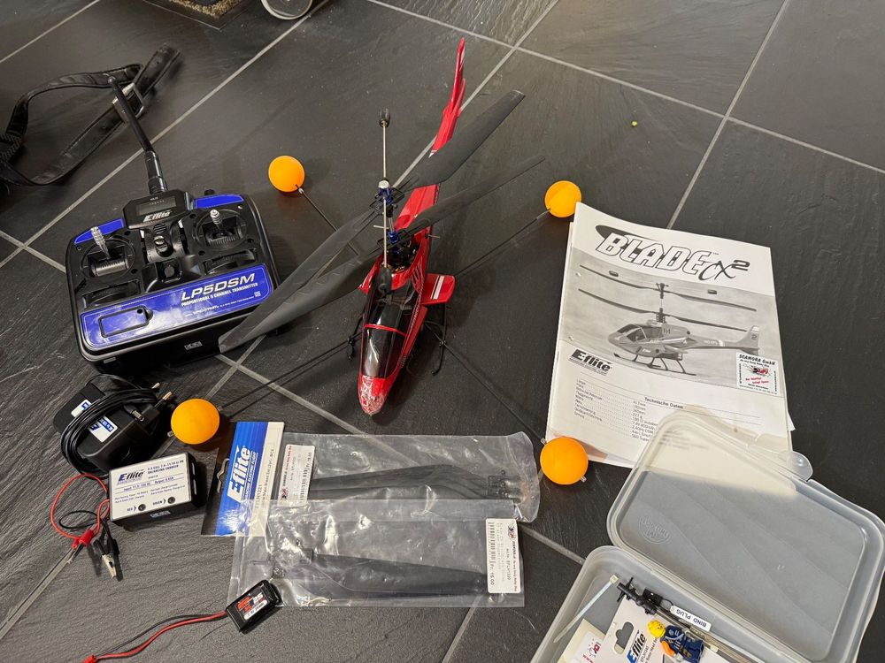 E-Heli Kyosho EP Concept & Blade CX2 & Buggy & VIEL Zubehör (Gebraucht ...