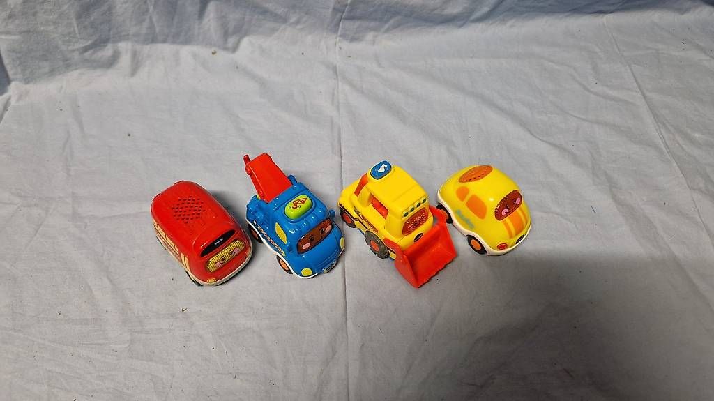 VTech Tut Tut Baby Flitzer Baustellenfahrzeuge, 4 Stk (Gebraucht) in ...
