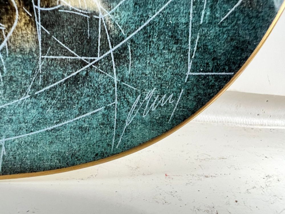 Zwei Pferde Hans Erni Rosenthal Teller | Kaufen auf Ricardo