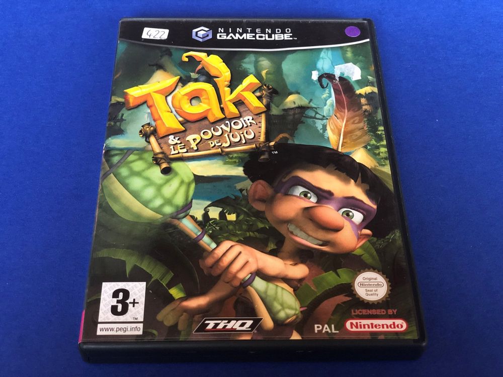 TAK ET LE POUVOIR DE JUJU SPIEL FÜR NINTENDO GAMECUBE FR (Gebraucht) in ...