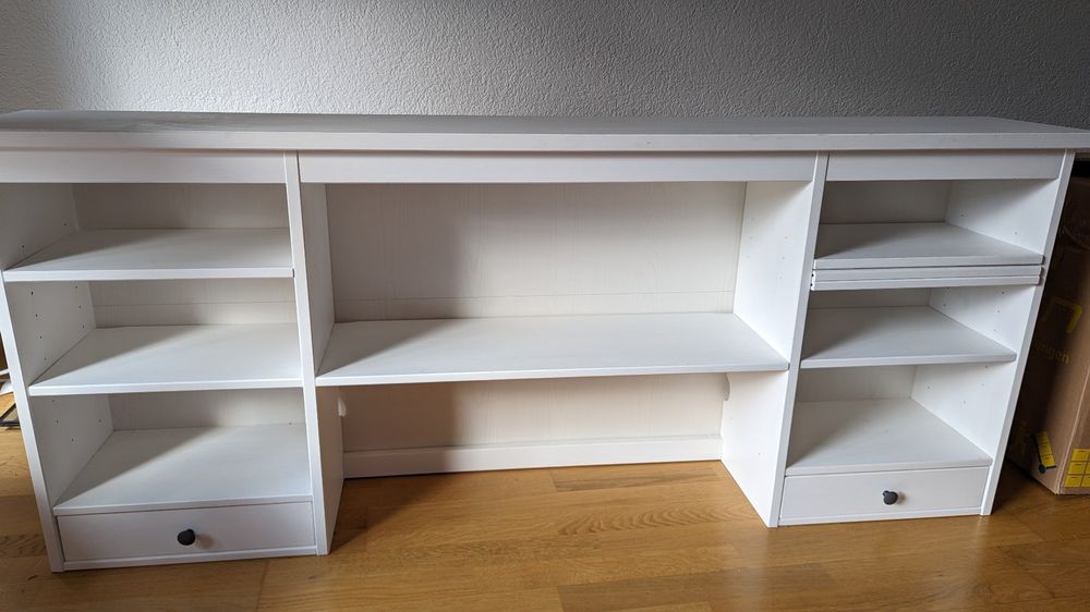 GEBRAUCHT: HEMNES Schreibtischaufsatz Ikea, weiss, ABHOLUNG (Gebraucht) in Belp für CHF 70 – nur ...