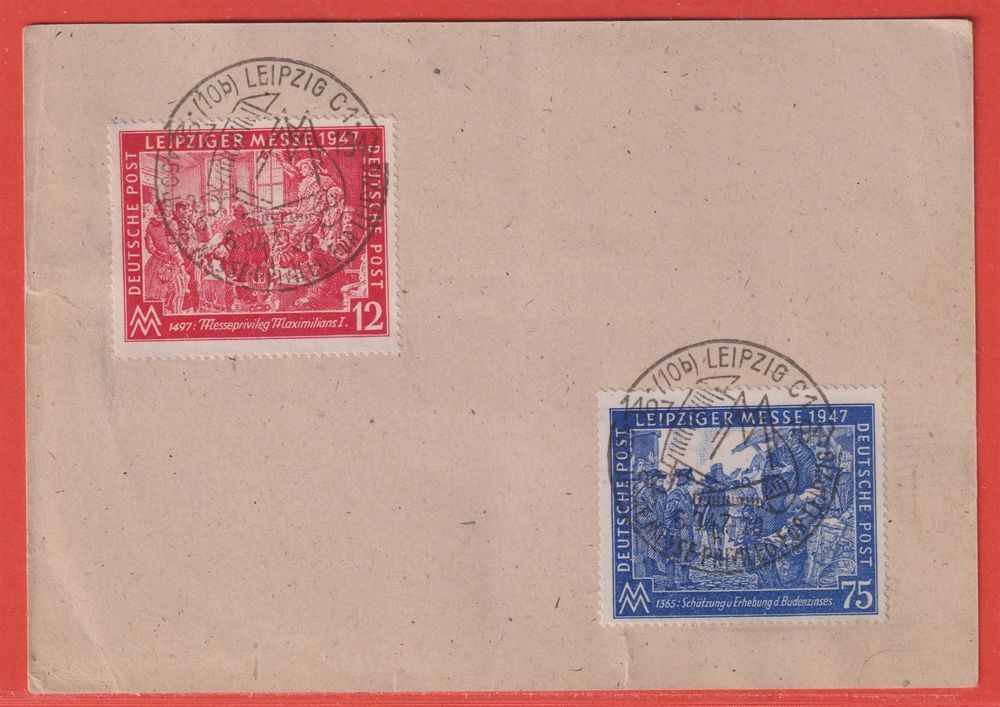 6.9.47 LEIPZIG Leipziger Messe Postkarte | Kaufen auf Ricardo