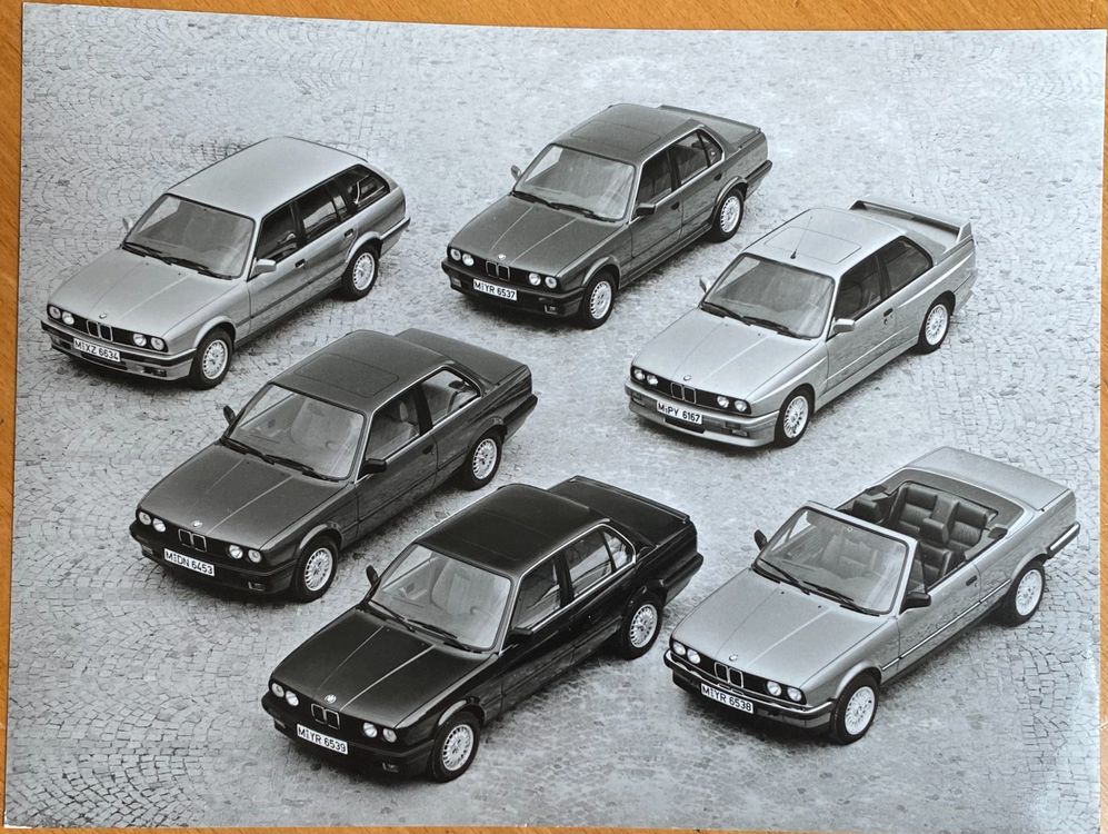 BMW E10 / E21 / E30 / E36 Original Pressefotos | Kaufen auf Ricardo