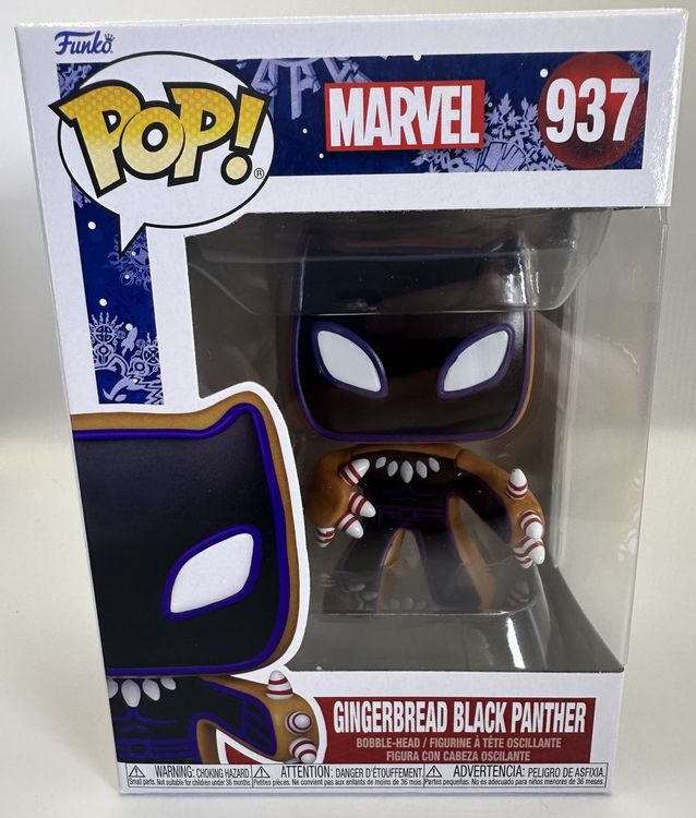 Funko Pop! - Marvel - Gingerbread Black Panther 937 | Kaufen auf Ricardo