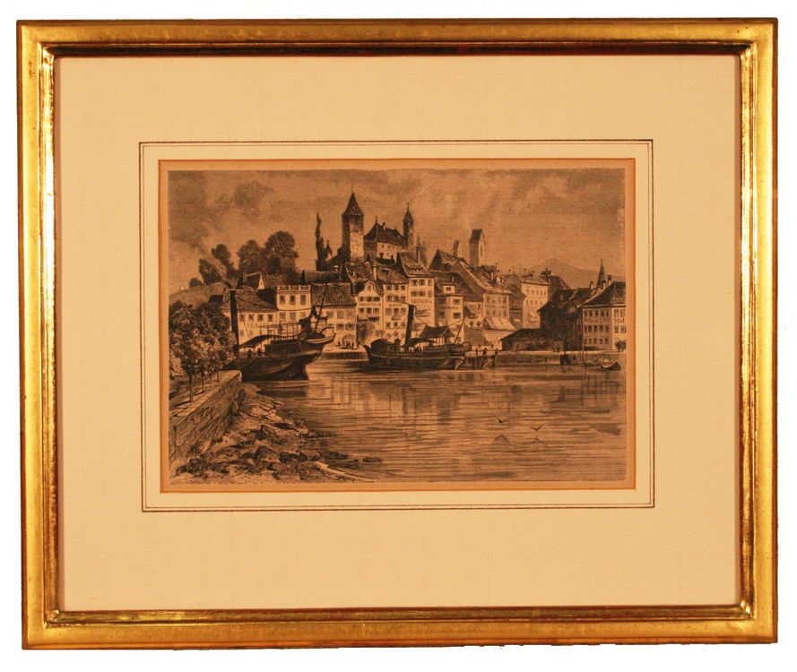CLOSS ADOLF (1840-1894), HOLZ-STICH VON RAPPERSWIL SG (Gebraucht) in ...