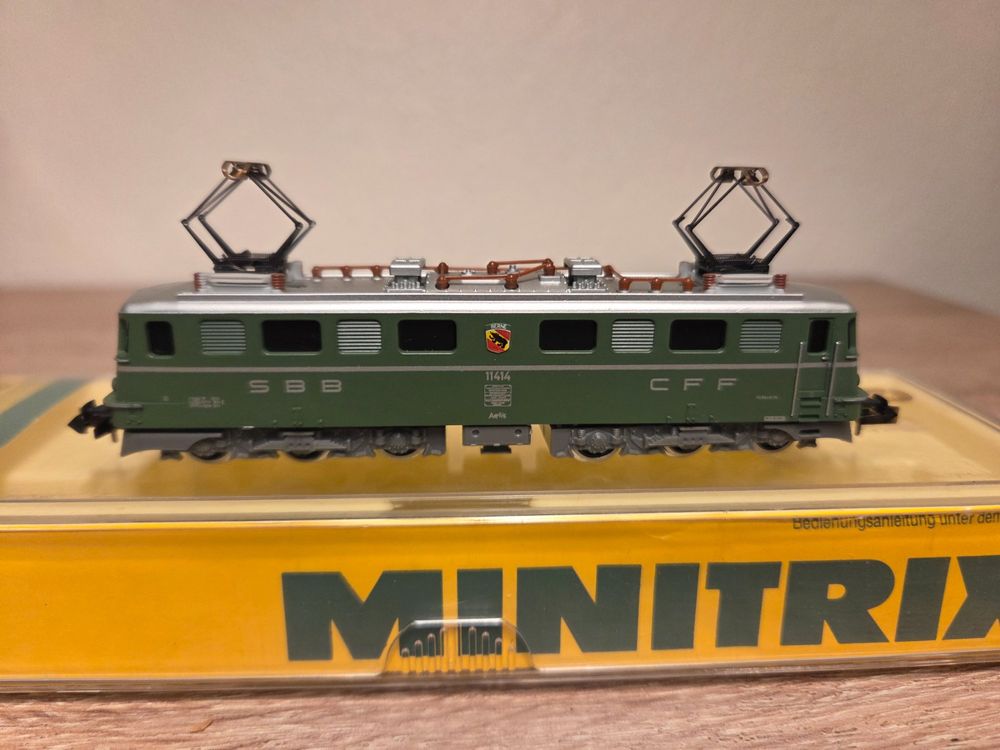 Minitrix N 2939 E-Lok Ae 6/6 SBB Digital (1) (D'occasion) à St-Aubin ...