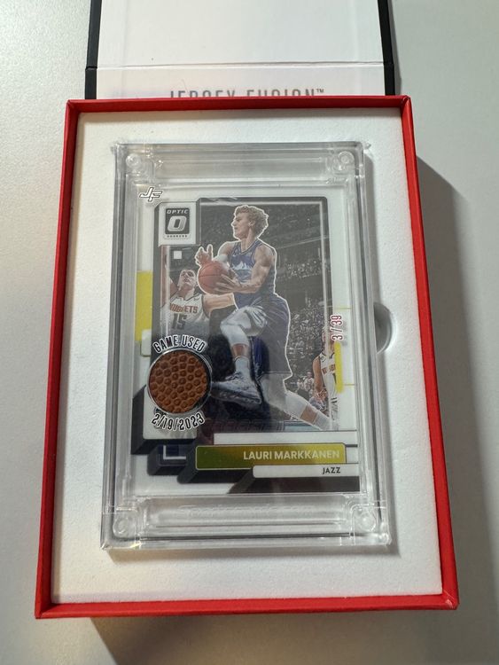 Lauri Markkanen Jersey Fusion Card - Selten! 🏀🔥 TOP! (Gebraucht) in ...