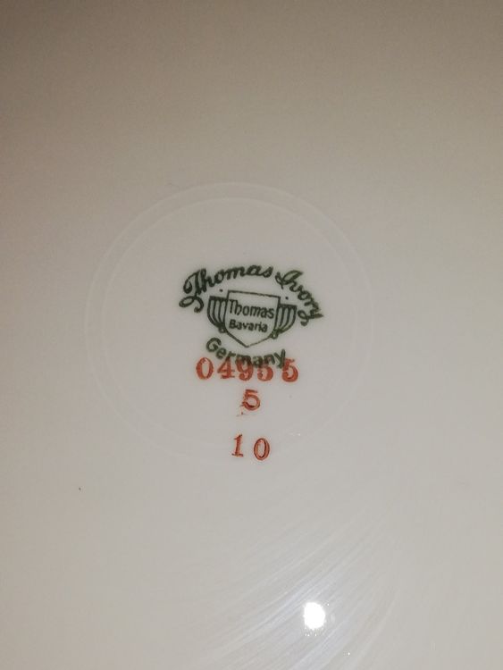 Thomas Ivory grosse Platte Teller (Gebraucht) in Aarburg für CHF 8 ...