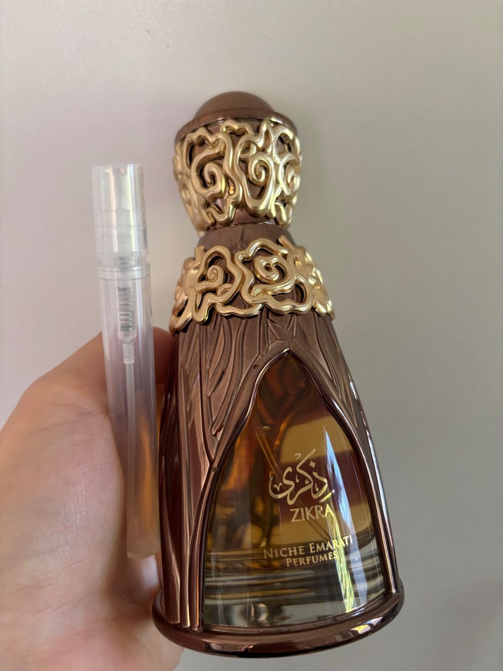 Lattafa Zikra 5ML ABFÜLLUNG EDP (Angel Share Dupe) (Gebraucht) in ...