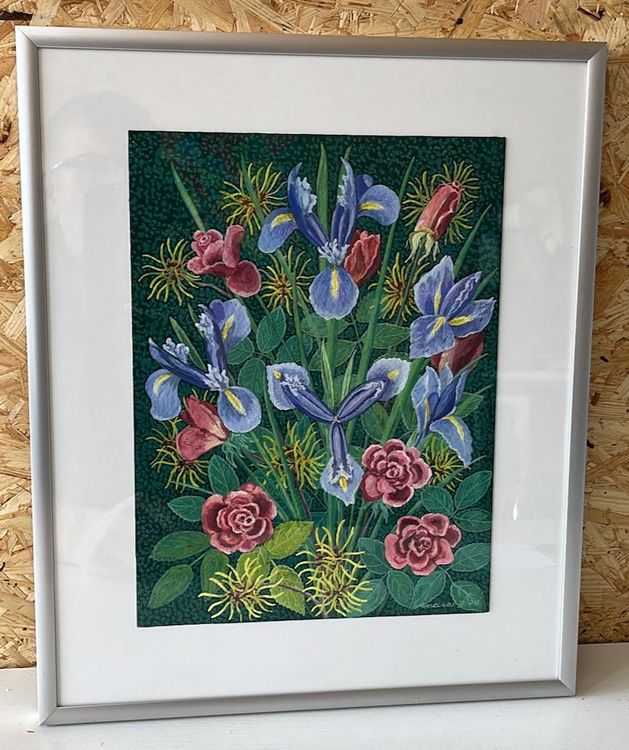 Aquarell, Blumen, signiert Andres Barth (ID M132) (Gebraucht) in Gelterfingen für CHF 150 – mit ...