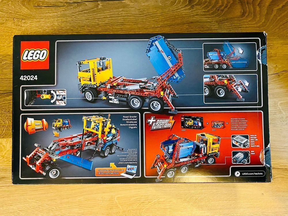 Lego 42024 Container Truck OVP & Motor (Gebraucht) in Vinelz für CHF ...