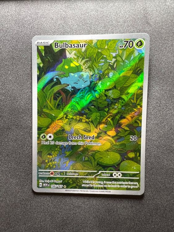 Bulbasaur 166/165 English Scarlet & Violet 151 | Kaufen auf Ricardo