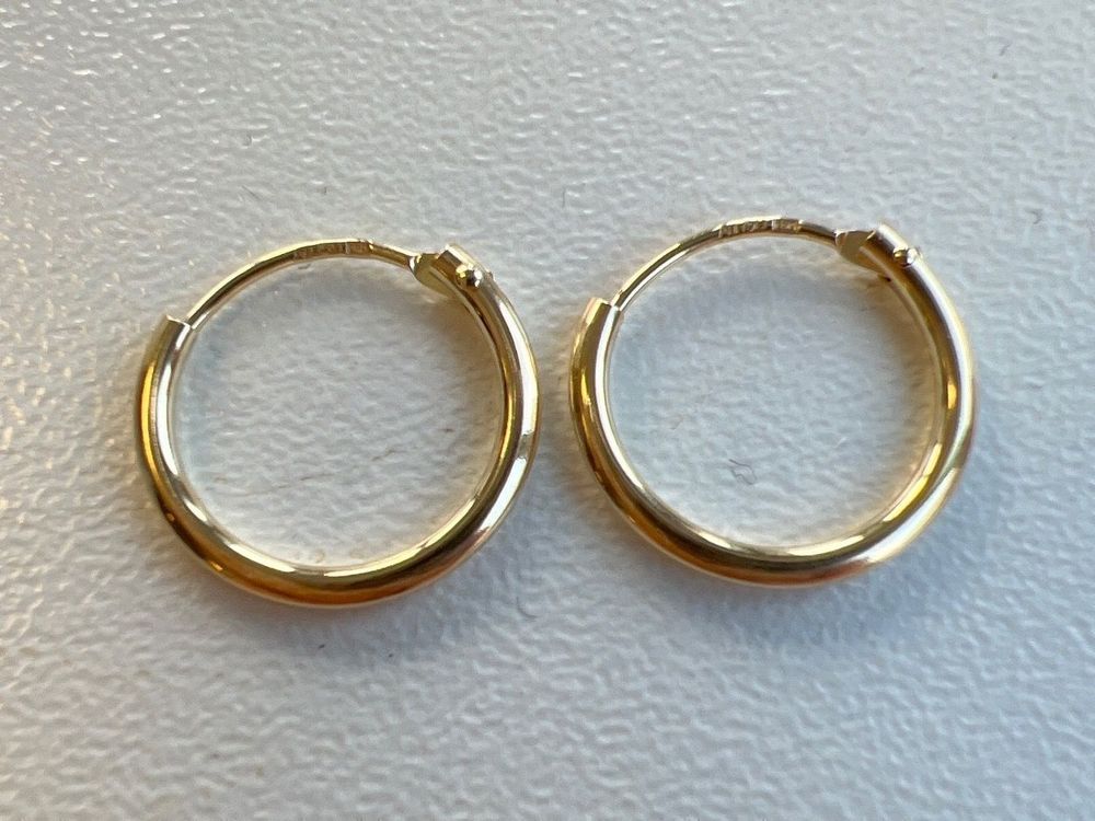 Creolen in 750 Gold (Gebraucht) in Niederuzwil für CHF 74 – mit Lieferung auf Ricardo kaufen