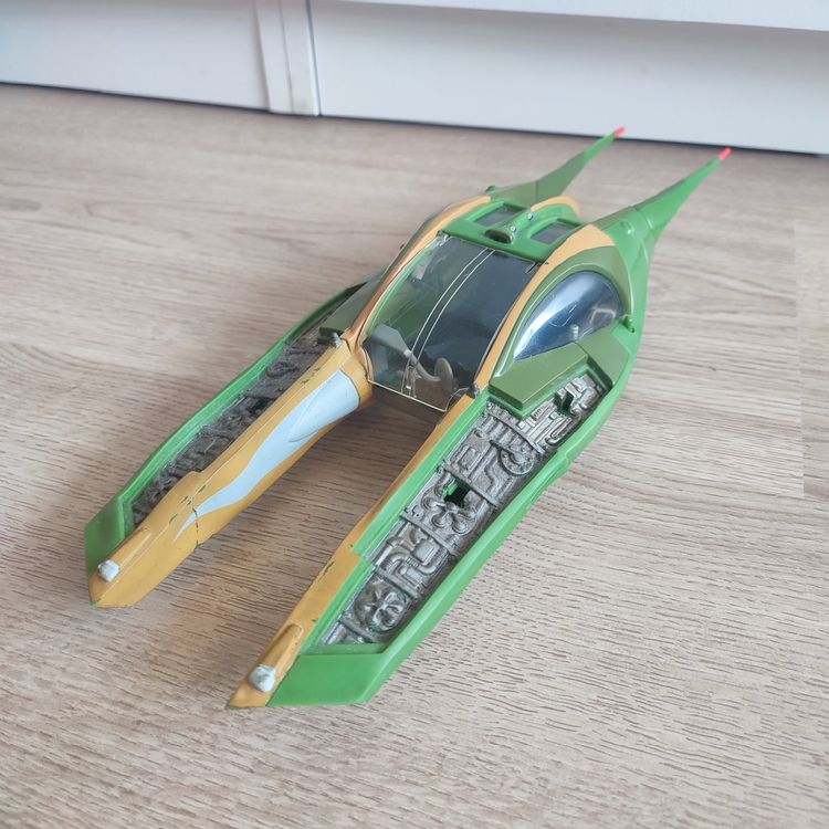 Vintage 2002 Hasbro - Star Wars Zam Wessell Green Speeder | Kaufen auf ...