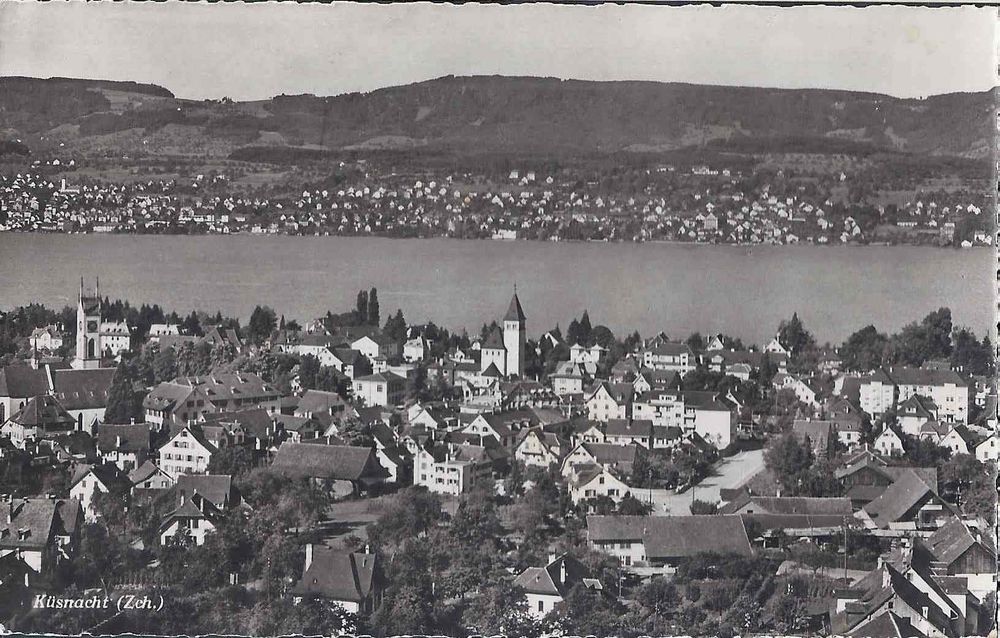 Küsnacht ZH Flugaufnahme Nr.9859 , 1957 (Gebraucht) in Solothurn für CHF 9 – mit Lieferung auf ...