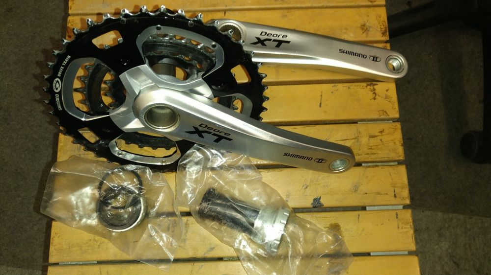 Shimano XT MTB Kurbel (Gebraucht) in Dübendorf für CHF 65 – mit Lieferung auf Ricardo kaufen