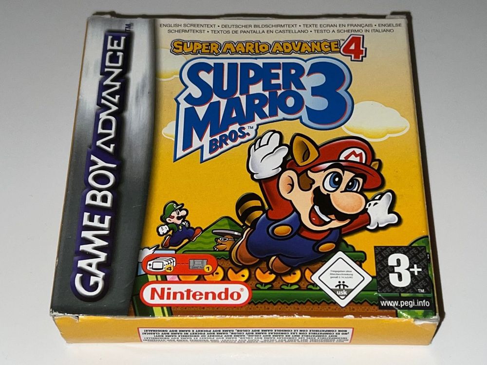 GBA Spiel - Super Mario Advance 4: Super Mario Bros. 3 (OVP) | Kaufen ...