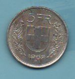 5 Fr. 1967 Silber | Kaufen auf Ricardo