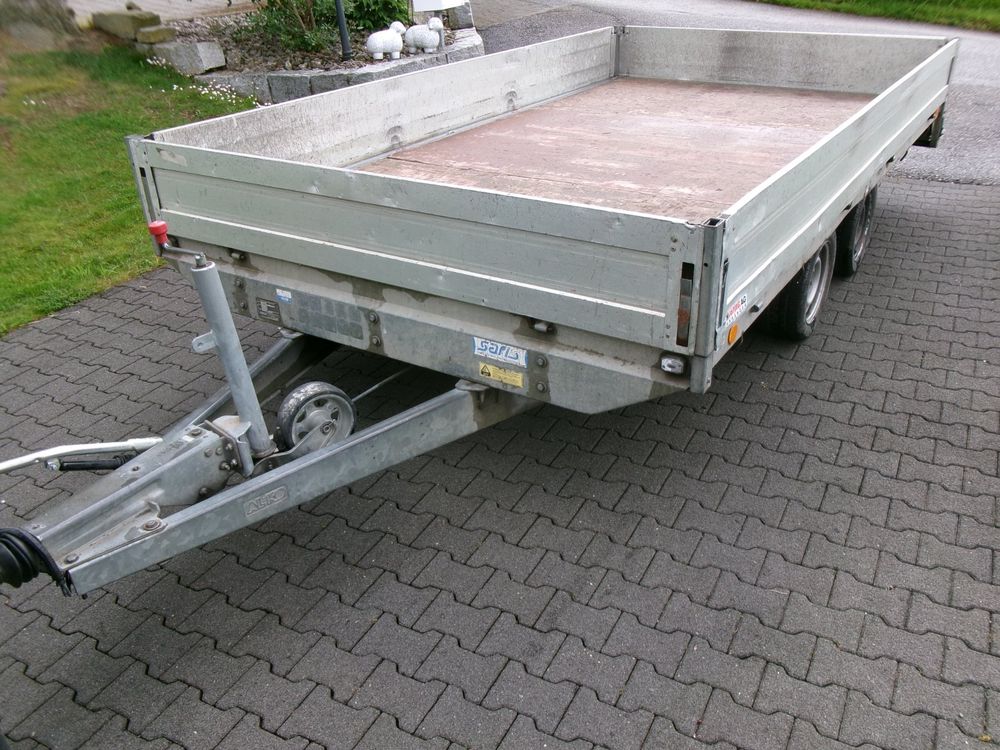 3500 Kg Anhänger Hochlader 407 x 225 cm | Kaufen auf Ricardo