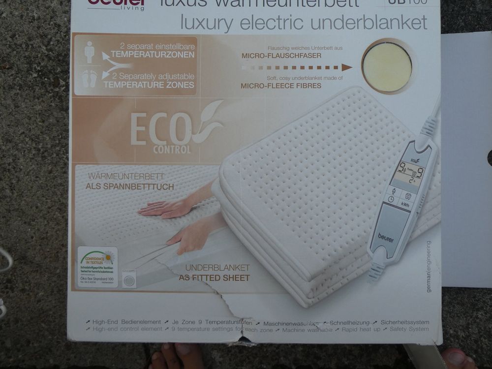 Beurer Wärme-Unterbett Cosy UB100 | Kaufen auf Ricardo