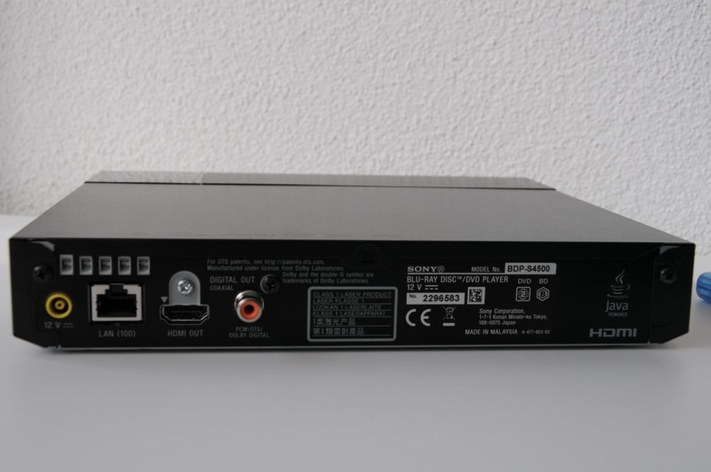 Sony Blu ray Disc / Dvd player Model No.BDPS4500 + 12 Disc | Kaufen auf ...